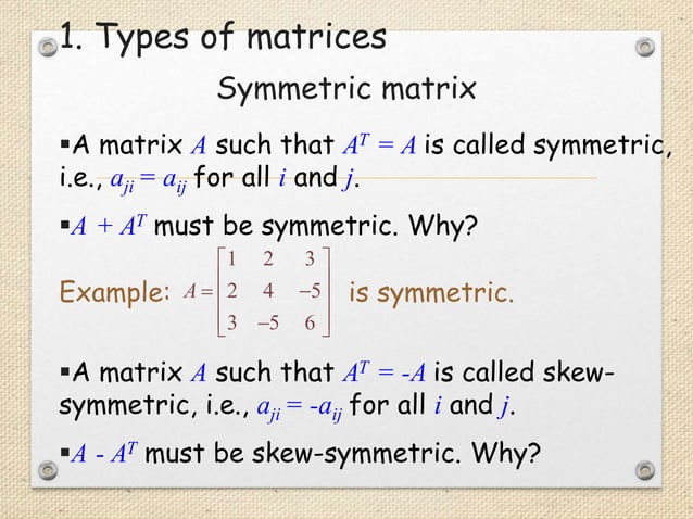 Matrix presentation | PPT