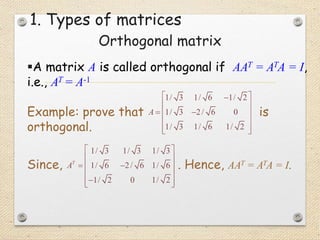 Matrix presentation | PPT