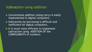 Complements of numbers | PPTX