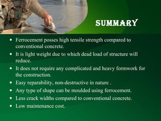 rrs-1-171217063912.pdf ferro cement and its application | PDF