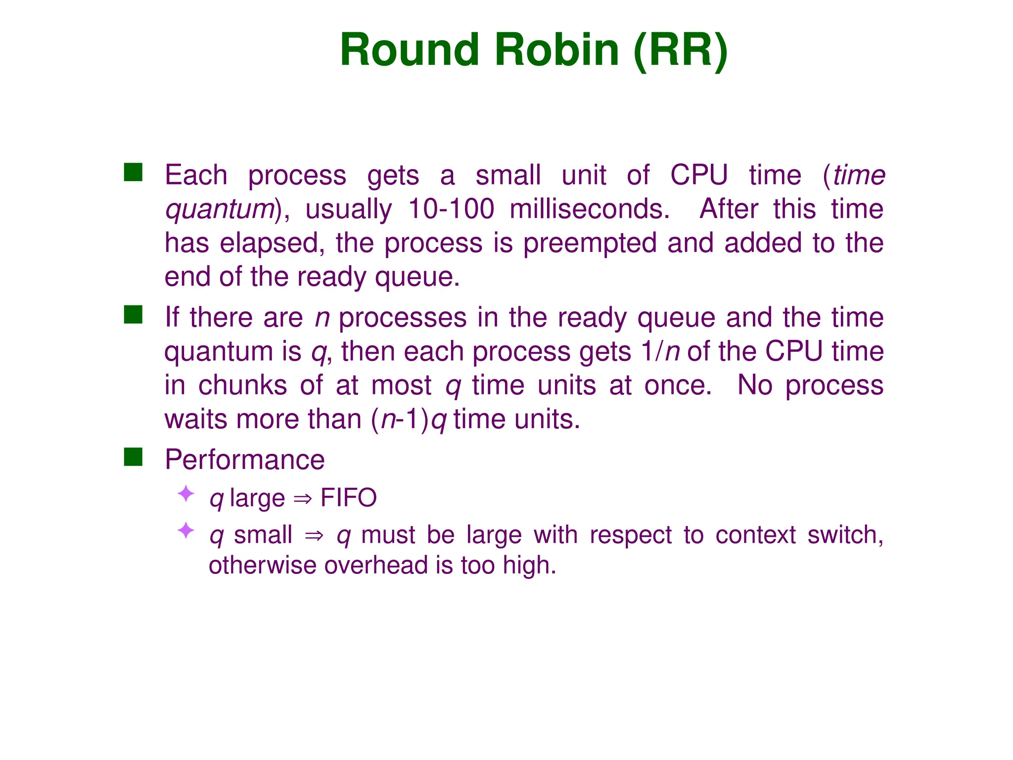 RR Scheduling concepts with sample problems.ppt