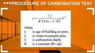 SEMI DESTRUCTIVE Test On Concrete _by Imran B K | PPTX