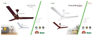Top Premium Domestic Signature Fans By RR Kabel | PDF