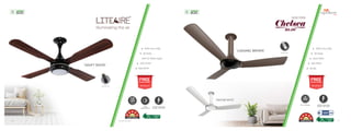 Top Premium Domestic Signature Fans By RR Kabel | PDF