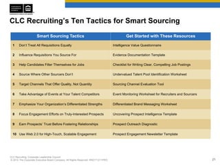 Smart Sourcing Playbook | PDF