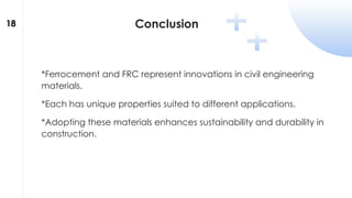 Advanced Cementitious Materials_Ferrocement & FRC.pptx