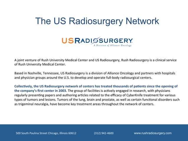 Rush Radiosurgery | PPT