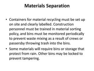 Application of construction demolition waste. | PPTX