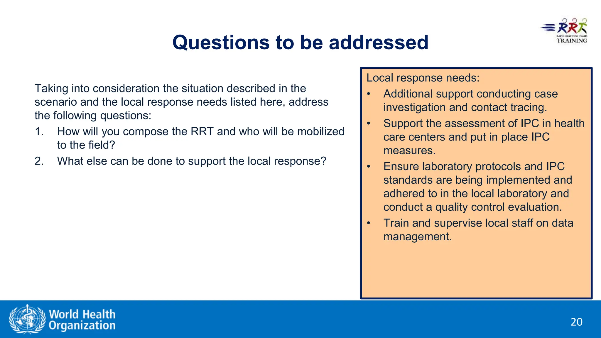 RRT composition and role scenario in .pptx