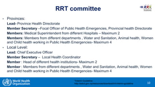 RRT composition and role scenario in .pptx