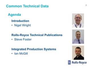 TCUK 2013 - Roll-Royce - Common Technical Data | PPT