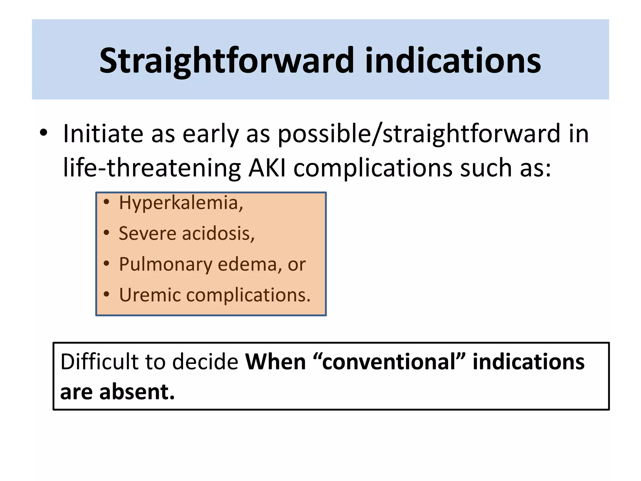 Renal Replacement Therapy: modes and evidence | PPTX
