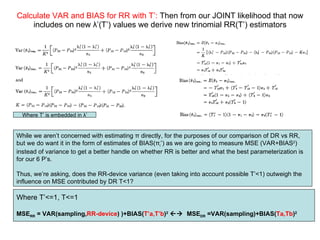 Multinomial Model Simulations | PPT