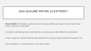 Rrymat elektrike Bleona Popaj dhe Elona Gega | PPT
