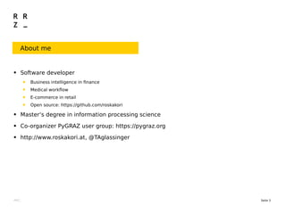Migration to Python 3 in Finance | PPT
