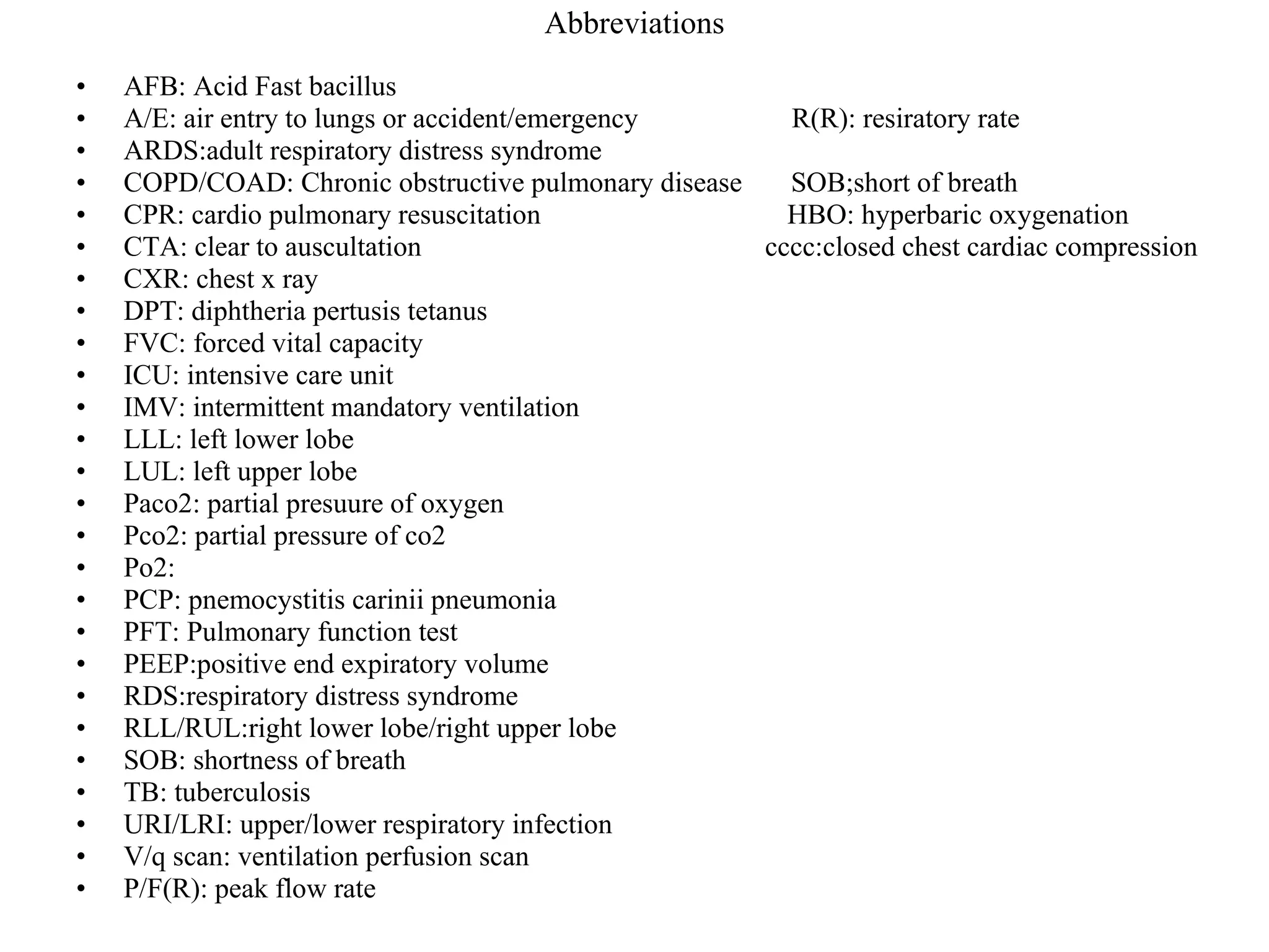 Respiratory System | PPT