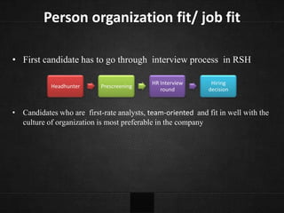 Case on Recruitment of a star | PPTX