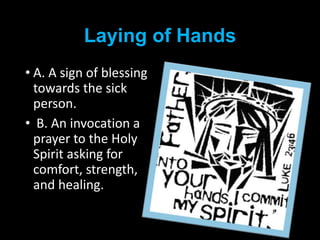 anointing of the sick | PPTX