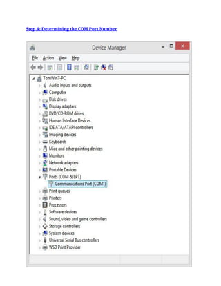 Rs 232 options how to connect an electronic balance or scale to a pc ...