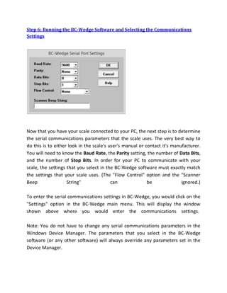 Rs 232 options how to connect an electronic balance or scale to a pc ...