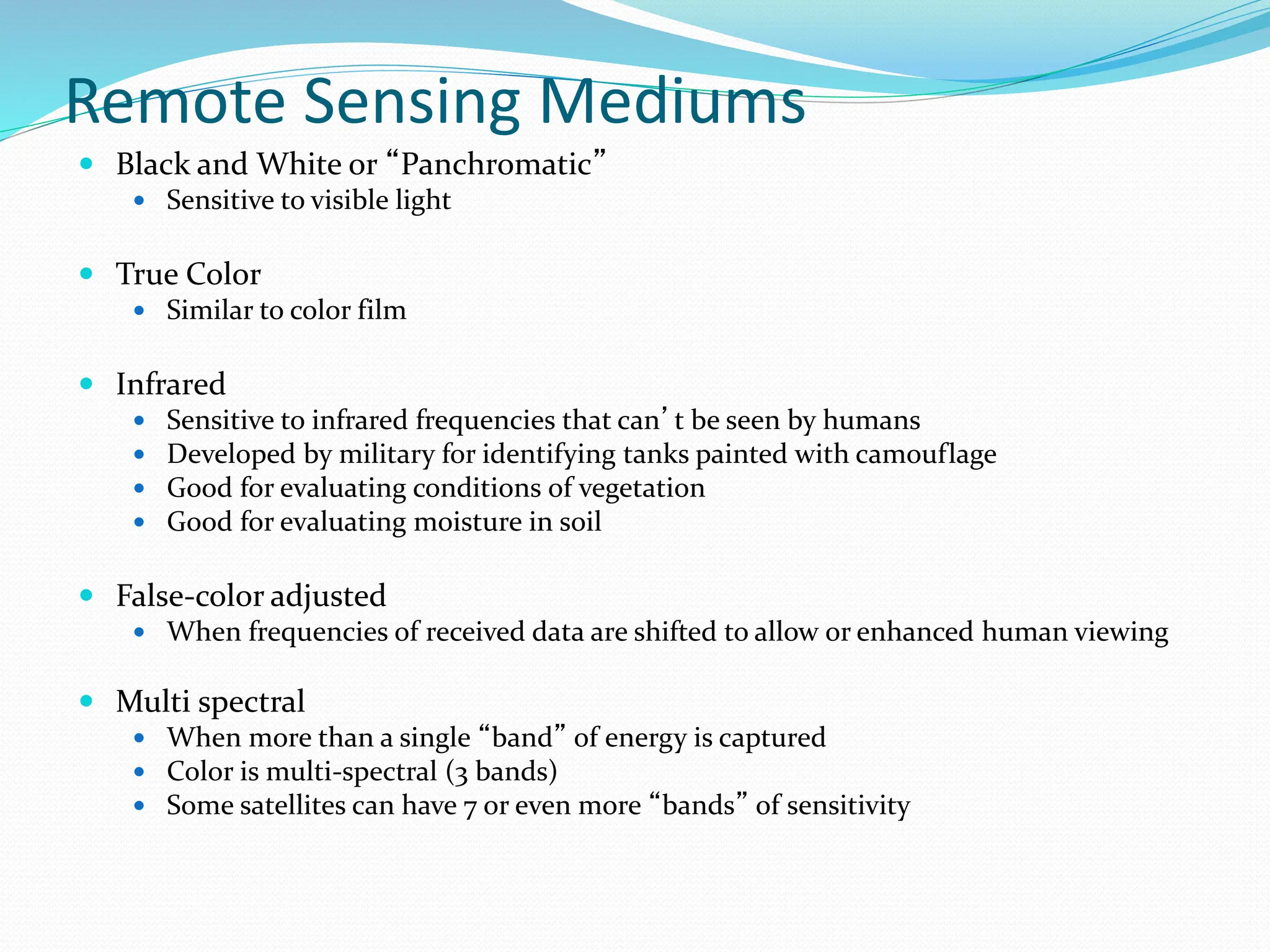 REMOTE SENSING BASIC ....................................... | PPT