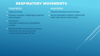 Respiratory system lecture for nursing students | PPTX