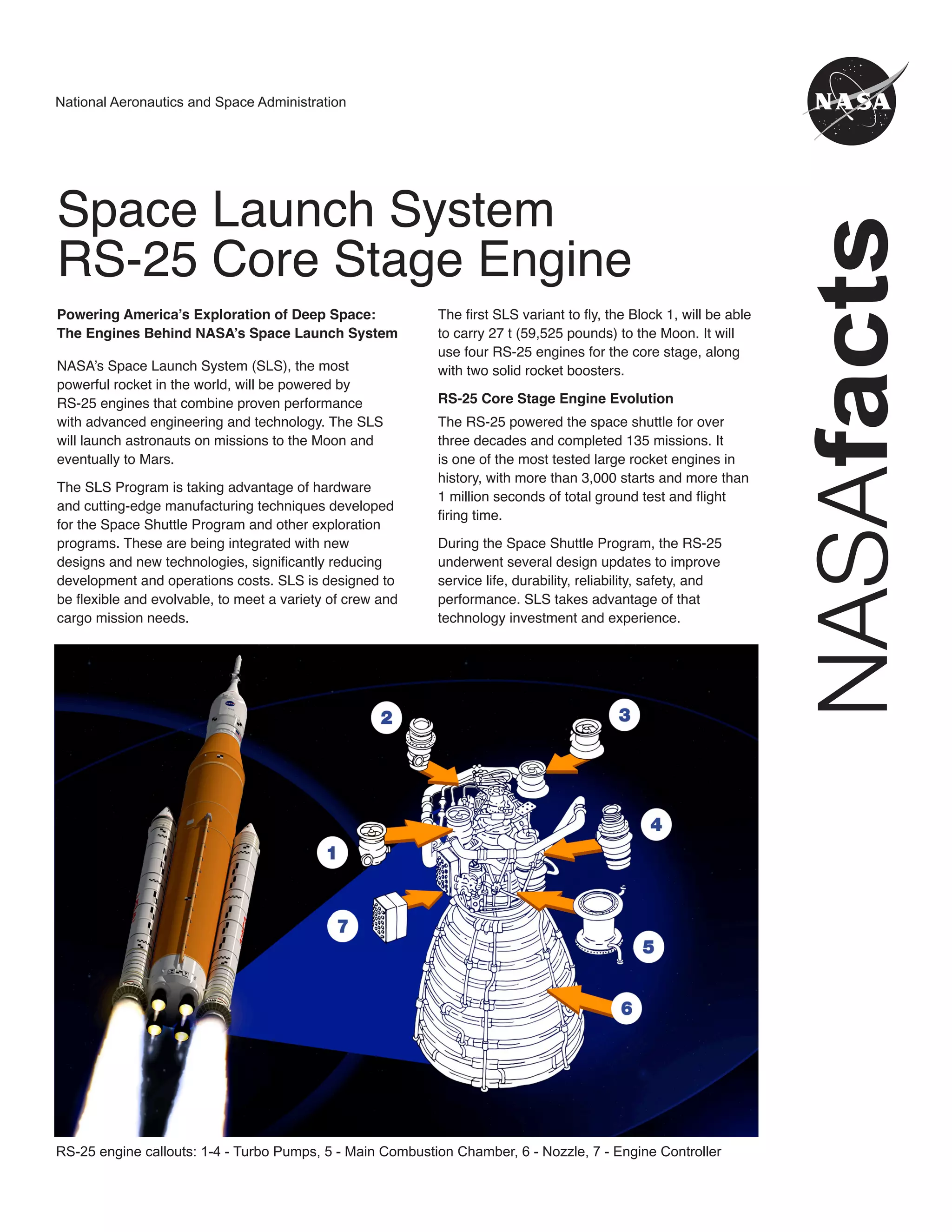 RS-25 Core Stage Engine | PDF