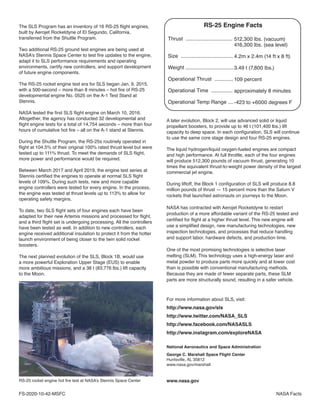 RS-25 Core Stage Engine | PDF