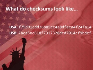 Checksum 101 | PPTX