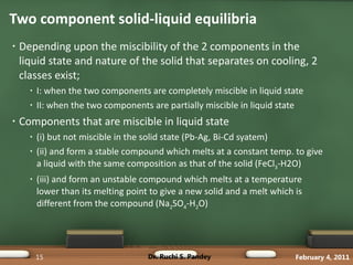 Phase Diagrams and Phase Rule | PPT