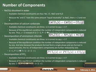 Phase Diagrams and Phase Rule | PPT