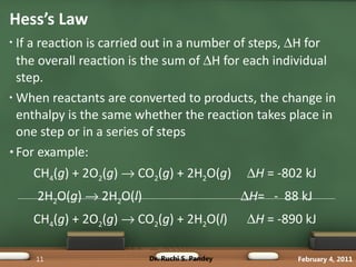 Fundamentals of Thermo-Chemistry | PPT | Chemistry | Science