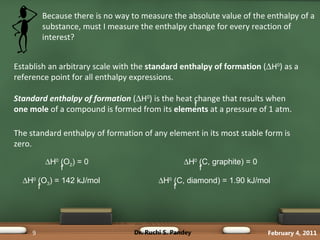 Fundamentals of Thermo-Chemistry | PPT | Chemistry | Science