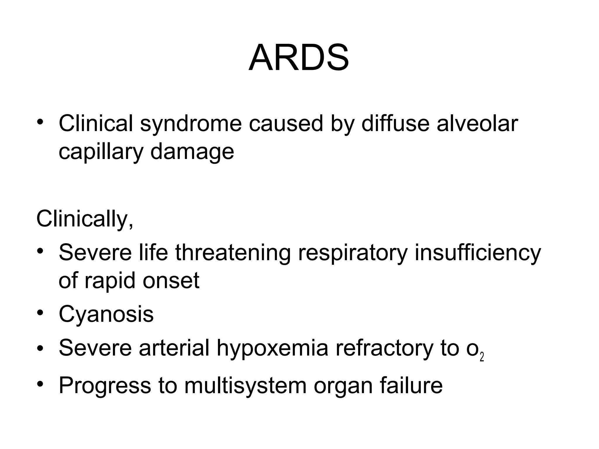 RESPIRATORY SYSTEM: INTRODUCTION, ATELECTASIS, ARDS | PPT
