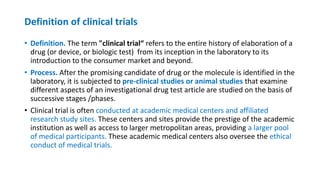 RS1-to week 11- Experimental study- Clinical trials.pptx