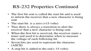RS232 protocol for embedded systems and IOT PPT.pptx
