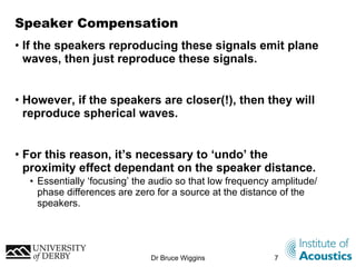 Distance Coding And Performance Of The Mark 5 And St350 Soundfield ...