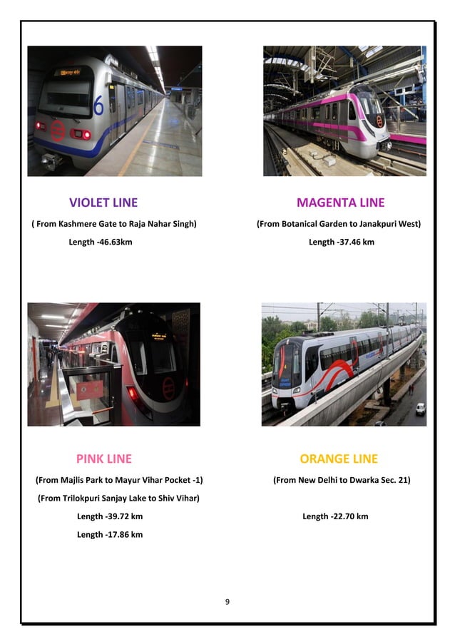 Summer Internship Report on DMRC Rolling Stock | PDF