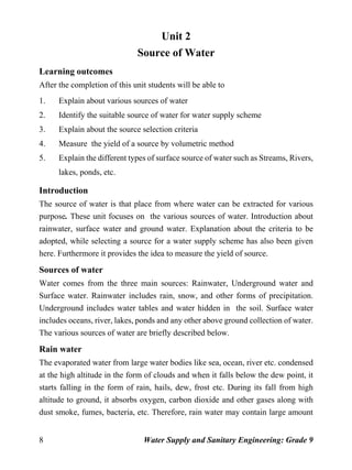 Water Supply and Sanitary Engineering Textbook | PDF