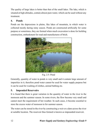 Water Supply and Sanitary Engineering Textbook | PDF