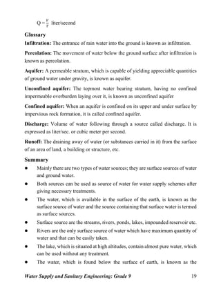 Water Supply and Sanitary Engineering Textbook | PDF
