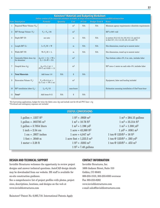 RainStore 3 Brochure | PDF