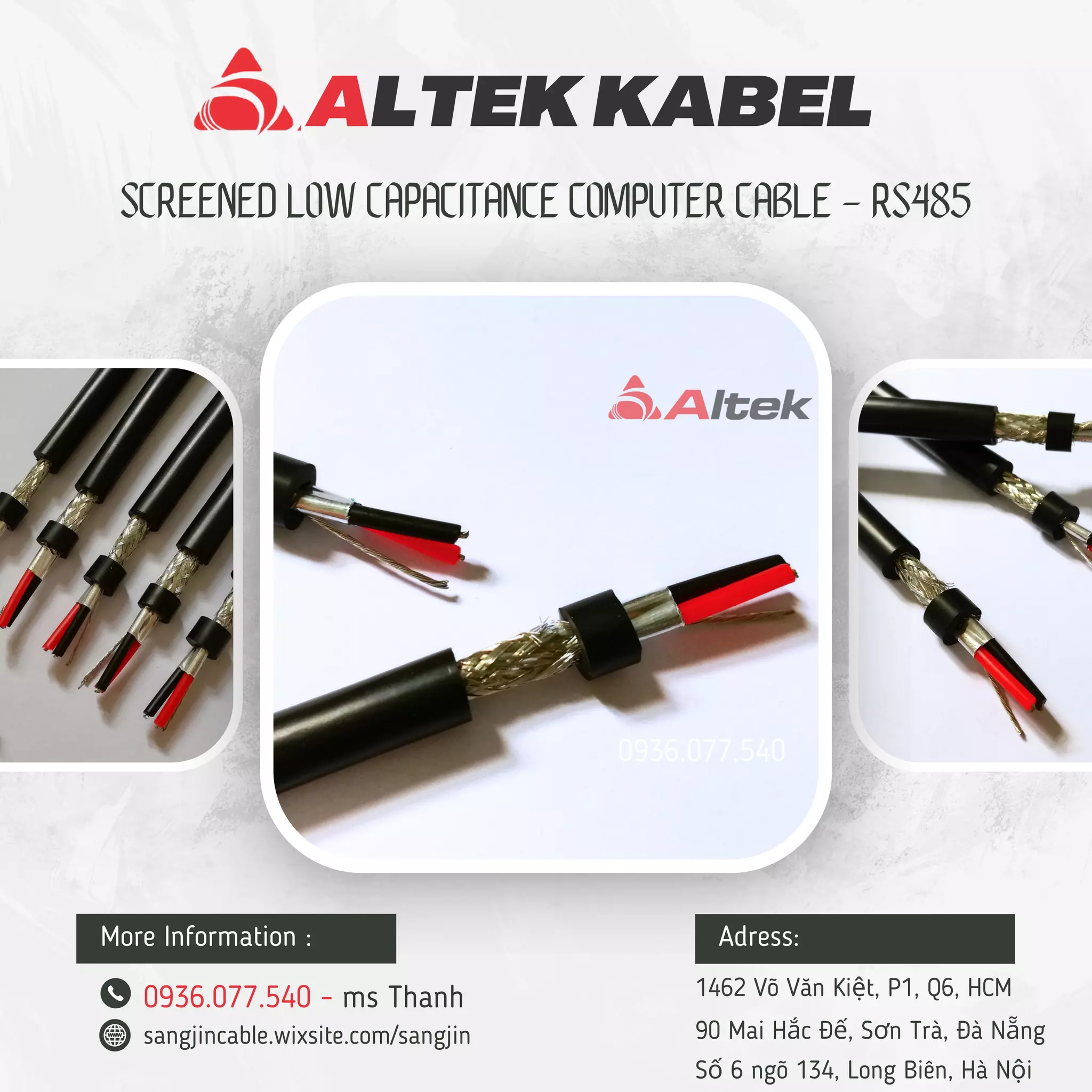 RS485 1P - Cáp tín hiệu Altek Kabel | PDF
