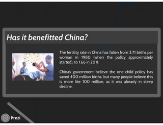 Chinas One Child Policy | PPT