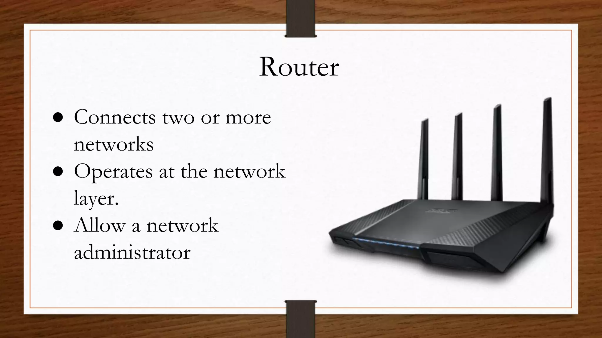 Typical elements in a lan | PPT