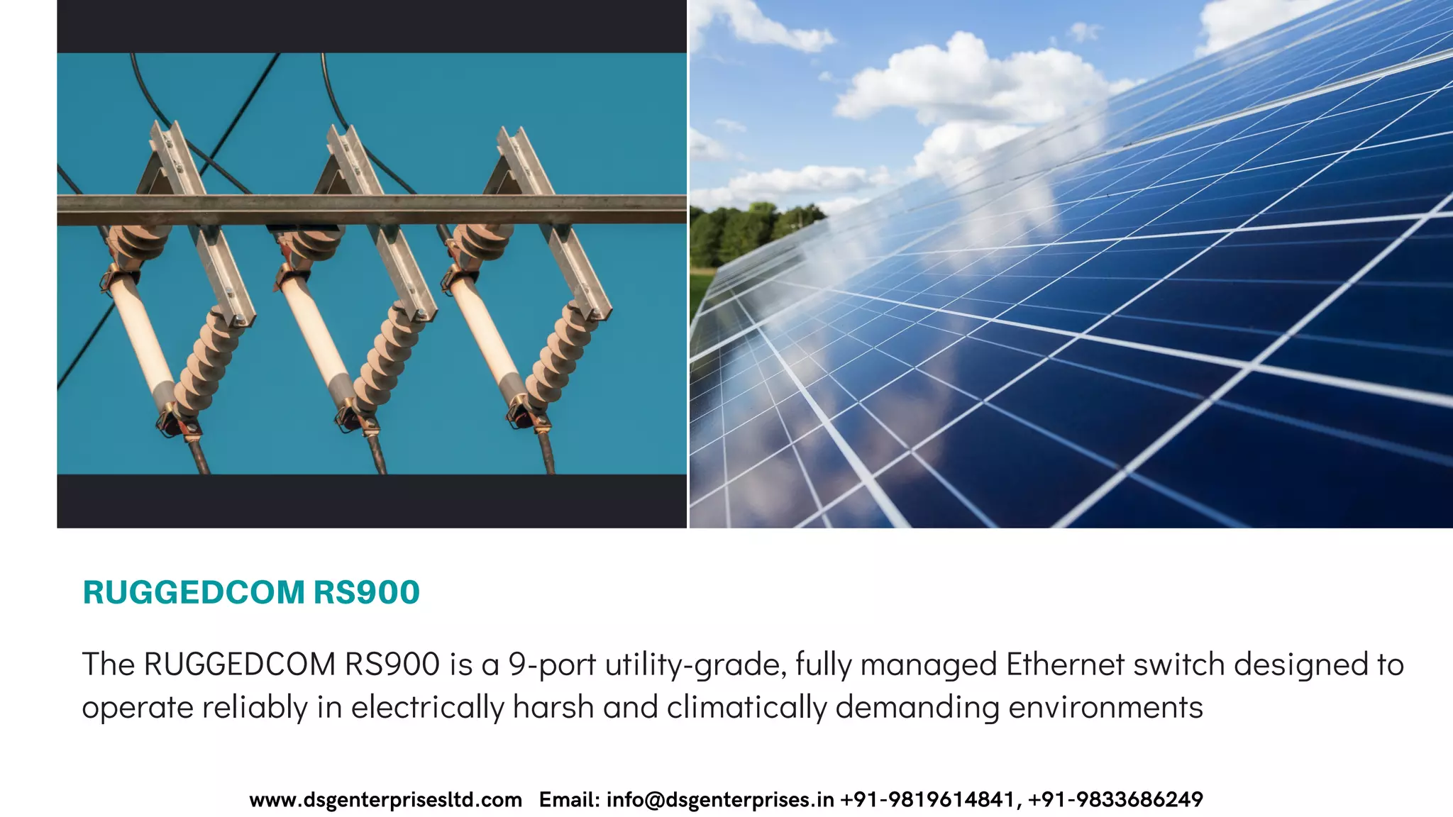 SIEMENS RUGGEDCOM RS900 COMPACT ETHERNET SWITCH | PPT