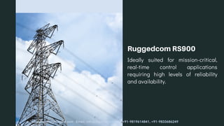 SIEMENS RUGGEDCOM RS900 COMPACT ETHERNET SWITCH | PPT