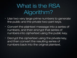 RSA | PPT