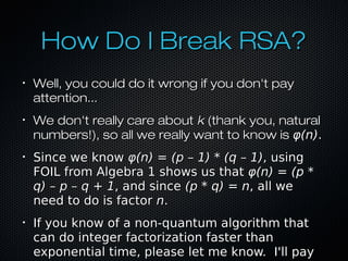 RSA | PPT