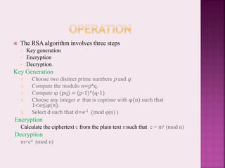 RSA | PPTX | Computing | Technology & Computing